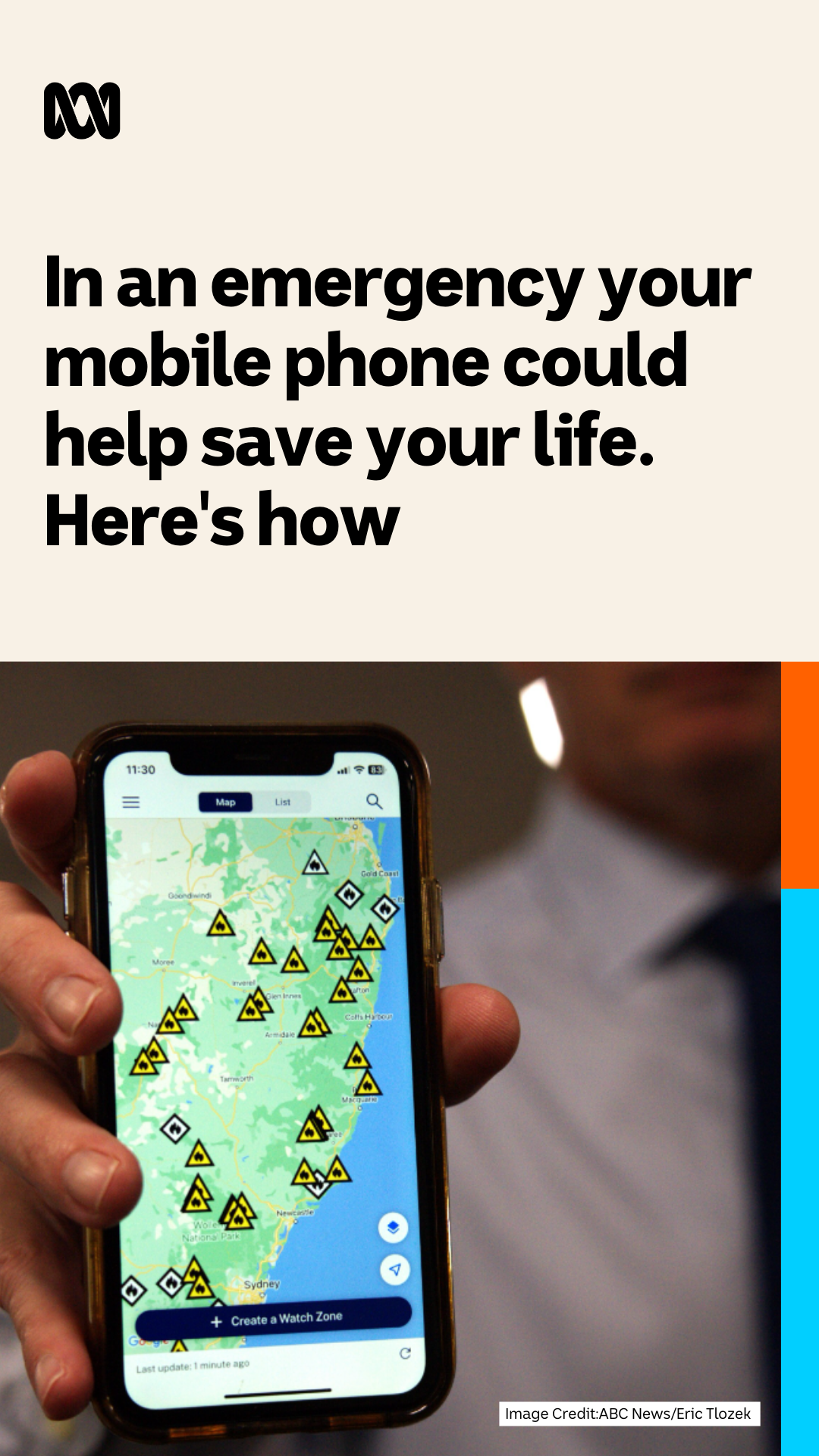 In an emergency your mobile phone could help save your life. Here's how ...