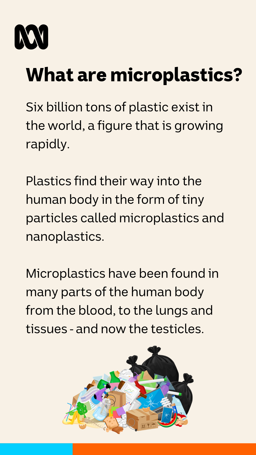 Microplastics have been found in human testicles - ABC News