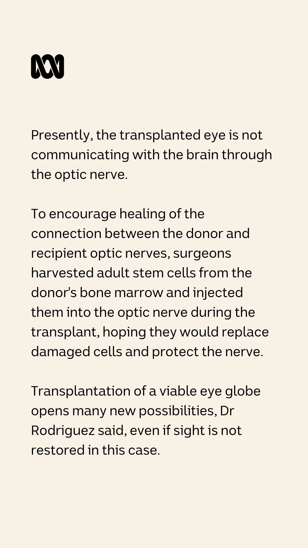 Surgeons in New York announce 'huge step forward' after world's first ...