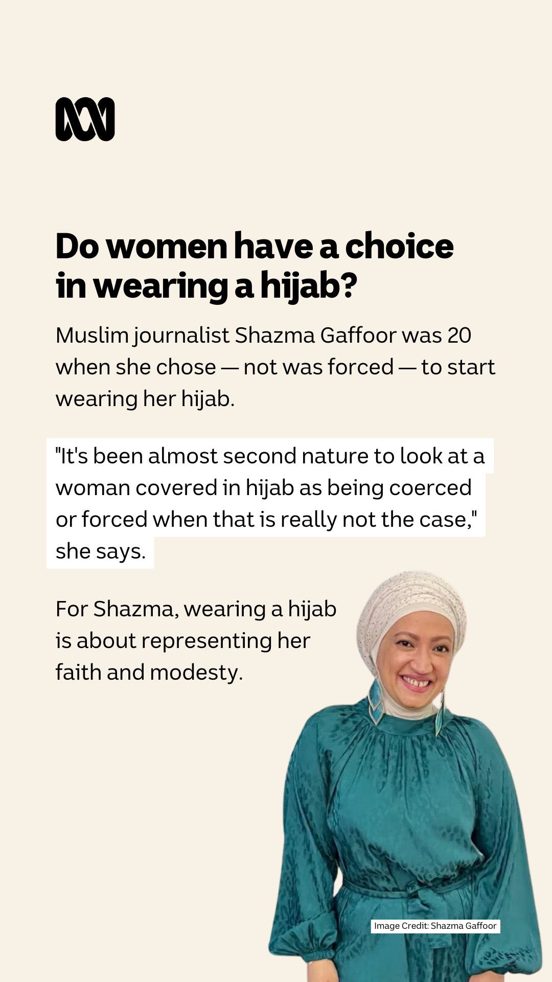 Why Muslim women cover their hair with a hijab - ABC News
