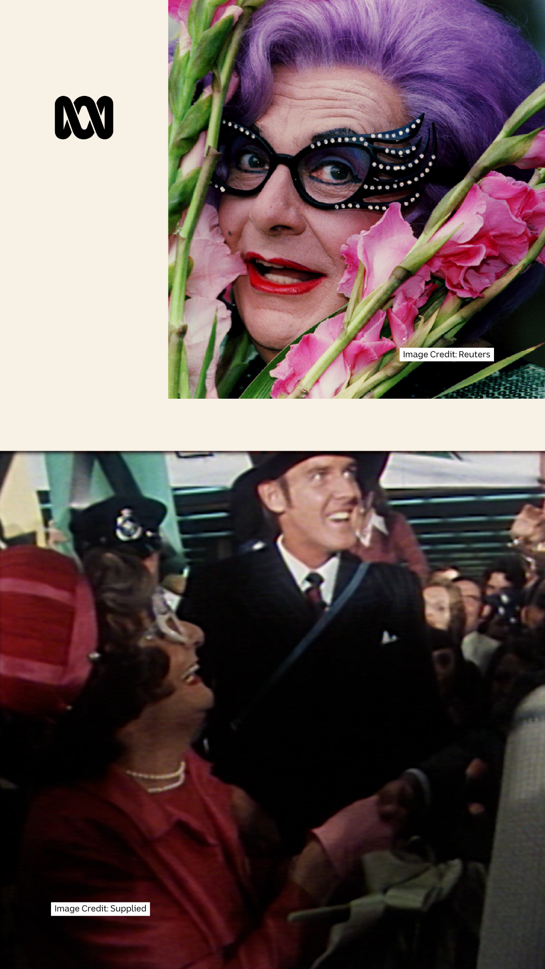 Barry Humphries on the evolution of Dame Edna Everage - ABC News