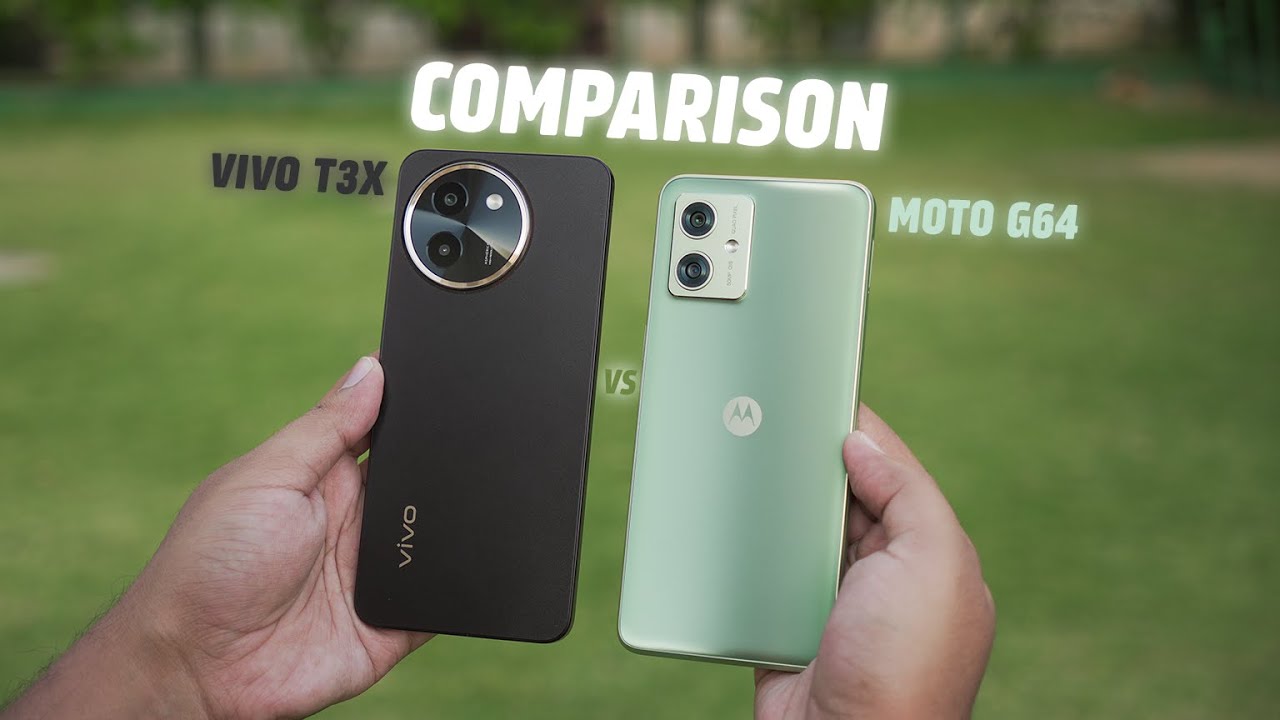 Vivo T3x vs Moto G64 Compared: Newcomer vs Established Name (June 2024) - Cashify