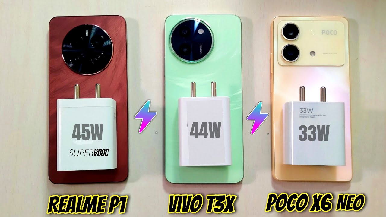 Realme P1 vs Vivo T3x vs Poco X6 Neo Comparison: Which is The Best for ...