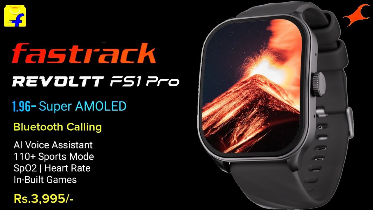 Fastrack Revoltt FS1 Pro Smartwatch Launched in India: Details Here ...