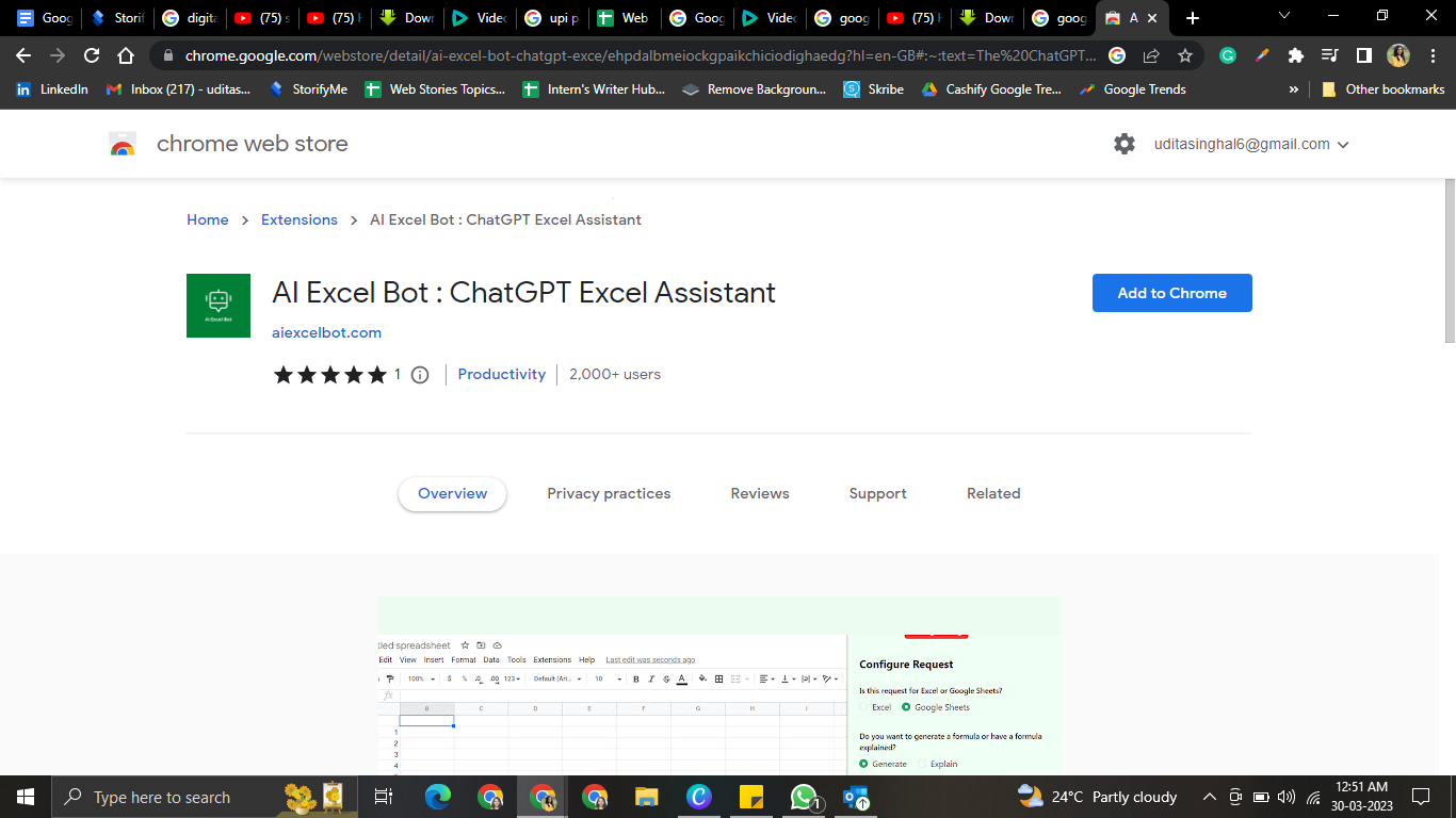 How to use ChatGPT in Google sheets? - Cashify