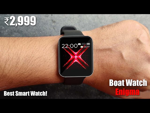 boAt Unveils Premium Enigma Smartwatch Series in India - Cashify