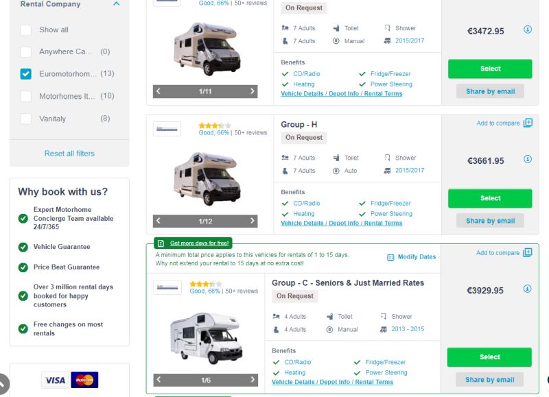 10 Best Campervan & Motorhome Rentals In Italy - Dream Big, Travel Far