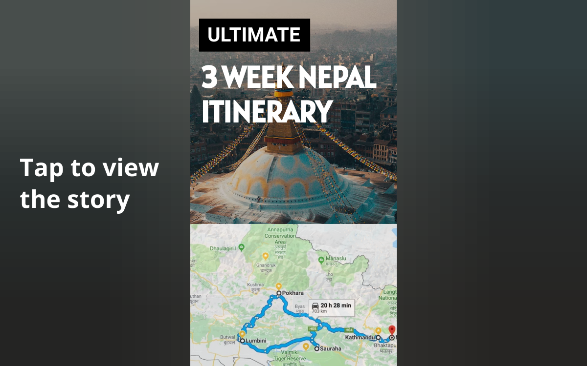 Our Ultimate 3 Week Nepal Itinerary - Dream Big, Travel Far